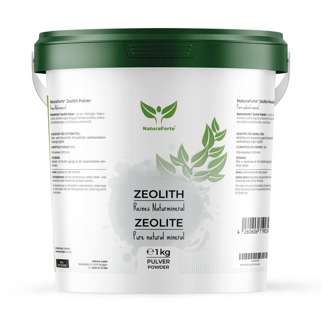 Zeolith Pulver extrafein | Premium-Qualität – NaturaForte